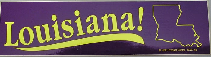 Louisiana Bumper Stickers - Louisiana Gifts and Gallery, Inc.