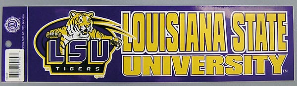 LSU Bumper sticker - Louisiana Gifts and Gallery, Inc.