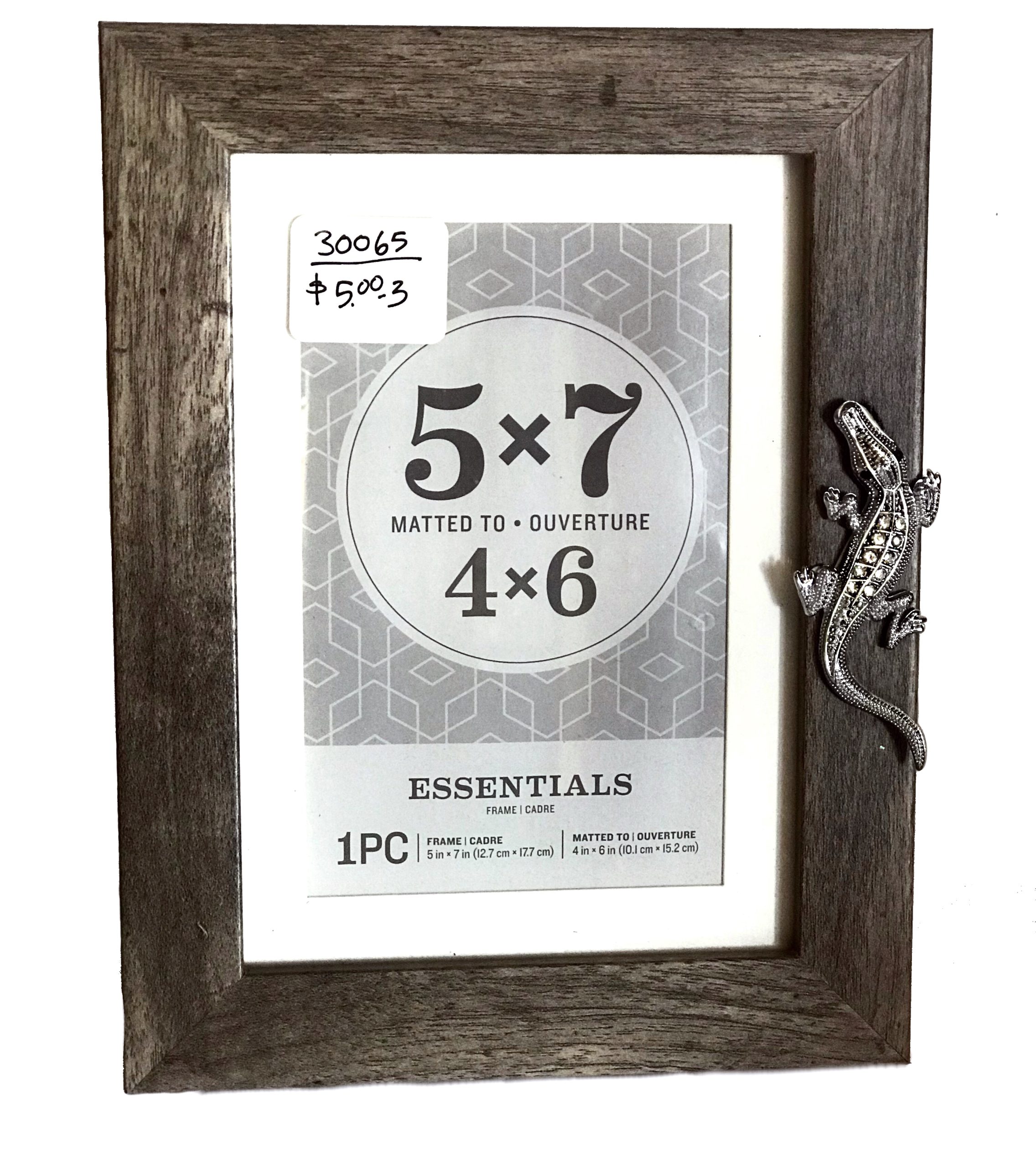 Rhinestone Gator 5x7 / 4x6 Frame - Louisiana Gifts and Gallery, Inc.