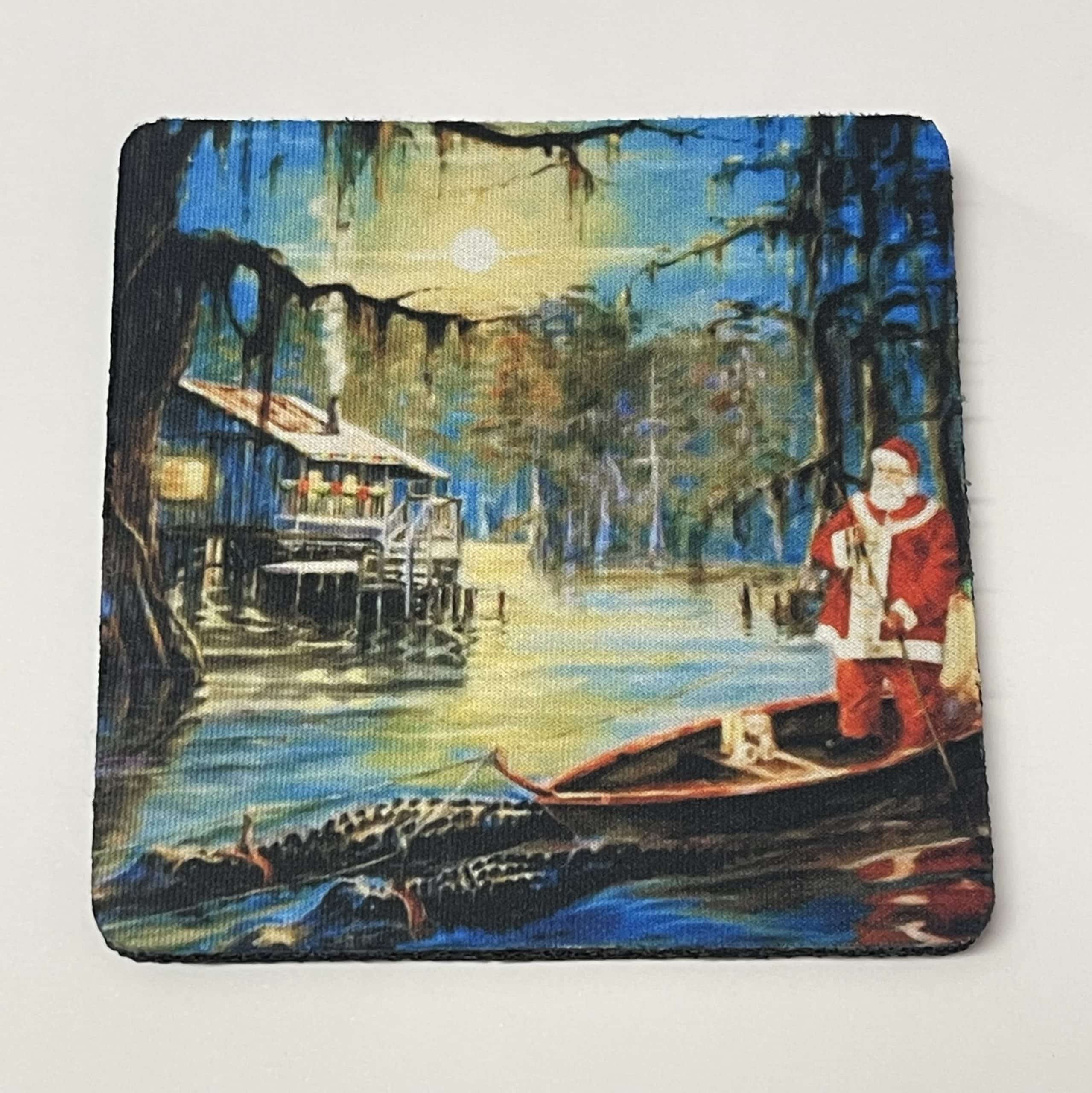 Cajun Christmas Coaster - Louisiana Gifts and Gallery, Inc.